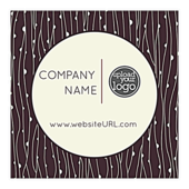 Easy-To-Personalize 2 x 2 Sticker Design Templates